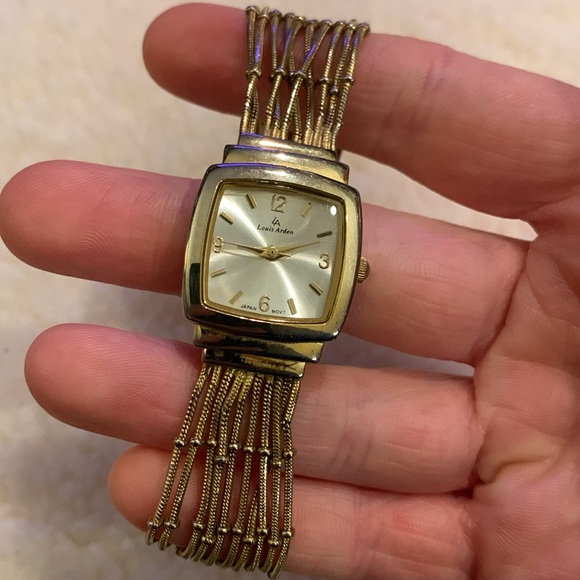 Accessories | Louis Arden Gold Watch | Poshmark